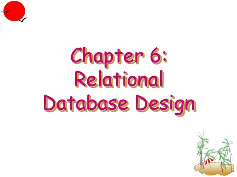 ch6 relational database designnew word文档在线阅读与下载 无忧文档