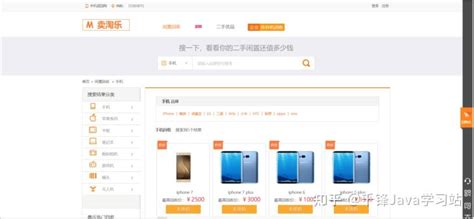 精品java练手项目—卖淘乐二手电子产品回收系统（附源码） 知乎