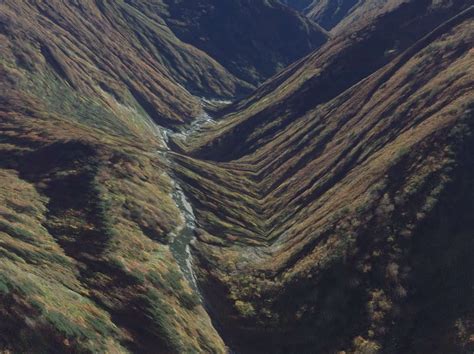 V字谷をGoogleEarthで見てみよう新潟県清津峡 科学のネタ帳