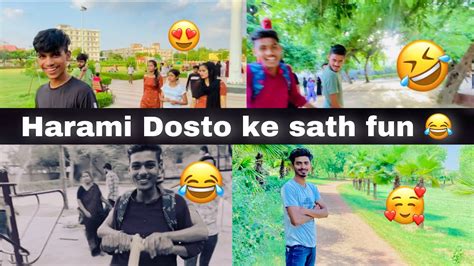 🤣 Harami Dosto Ke Sath Park Me 😂 😍park Vlog Dosto Ke Sath Fun 🤩