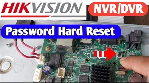How To Reset Hikvision Nvrdvr Password In 2022 Hikvision Nvr Password Reset Youtube