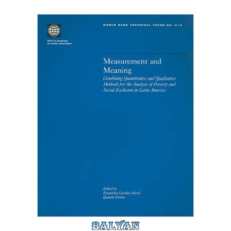 دانلود کتاب Measurement And Meaning Combining Quantitative And