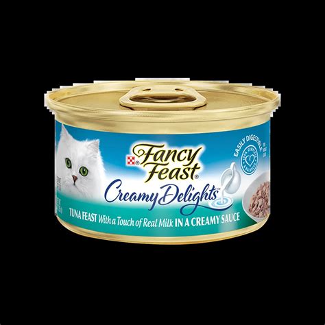 Fancy Feast Creamy Delights Wet Cat Food With Real Milk Purina