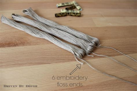 How To Make A Tassel A Simple Diy Driven By Decor