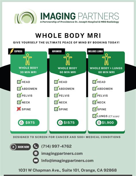 Whole Body Screening Imaging Partners Of Orange County