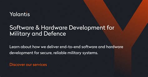 Defence Software And Hardware Development Services