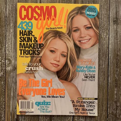 Mary Kate And Ashley Olsen Cosmo Girl Magazine May Depop