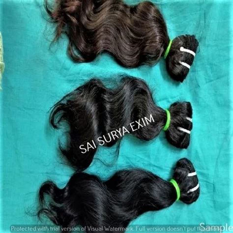 None Women Wholesale Price Natural Indian Body Wavy Human Hair