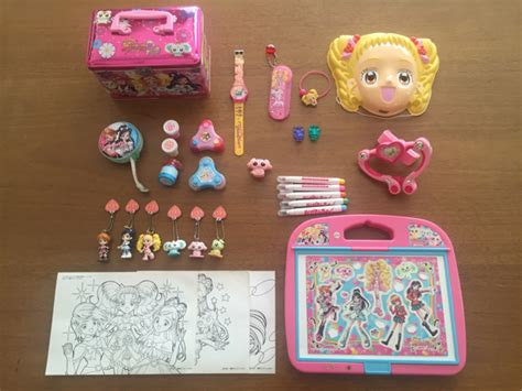 中古レア ふたりはプリキュア マックスハート MaxHeart いろいろお宝セット ハーティエルバトン フィギュア らくがきんちょ