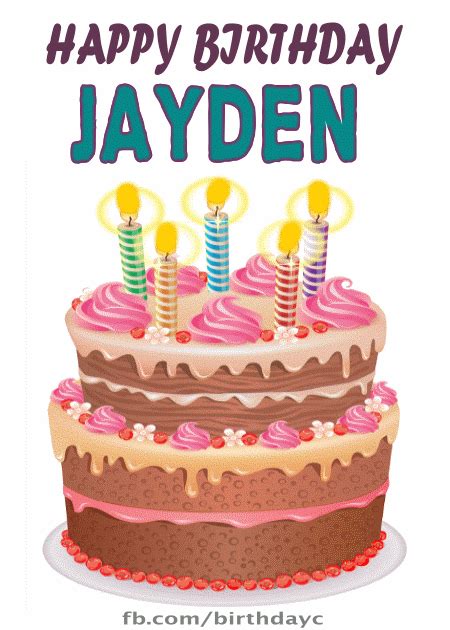 Happy Birthday Jayden  Images Birthday Greeting Birthdaykim