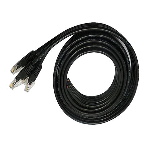 Durable Black Cat5 Rj45 Ethernet Lan Network Patch Vicedeal