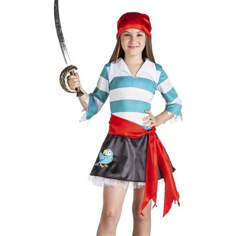 ᐈ Fato Pirata Papagaio Menina Carnaval E Festas【 Ofertas