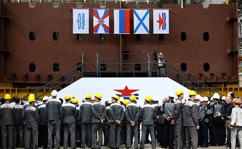 Vladimir Putin Visited Zvezda Shipyard • President Of Russia