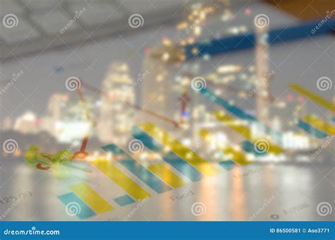 Graphs And Pencil Stock Image Image Of Market Finance 86500581