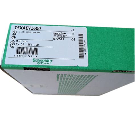 Amazon Tsxaey1600 Modicon アナログ入力モジュール Tsxaey1600 Plcモジュール 箱に封入 Plc