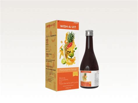 Wish A Vit Syrup At ₹ 16000 Multivitamin Suspension Multimineral