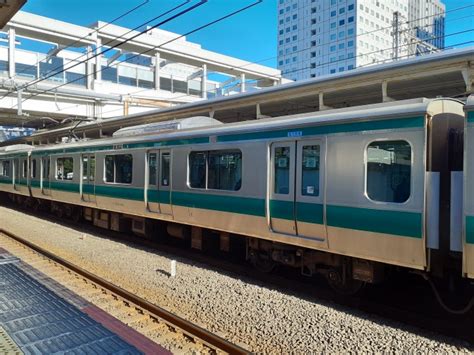 Jr東日本e233系電車 モハe233 7423 大崎駅 東京臨海高速鉄道 鉄道フォト・写真 By トリテツノワグマさん レイルラボ