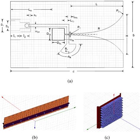 Pdf Wide Beam Tapered Slot Antenna For Wide Angle Scanning Phased Array Antenna