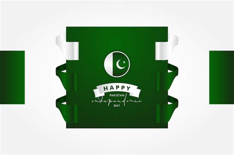 Premium Vector Pakistan Independence Day Background Design