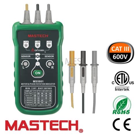 Motor Phase Rotation Indicator Modern Electrical Supplies Ltd