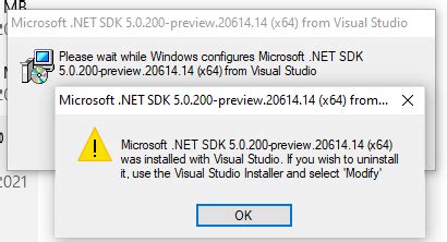 Unable To Uninstall SDK Preview Versions Issue Dotnet Cli Lab GitHub