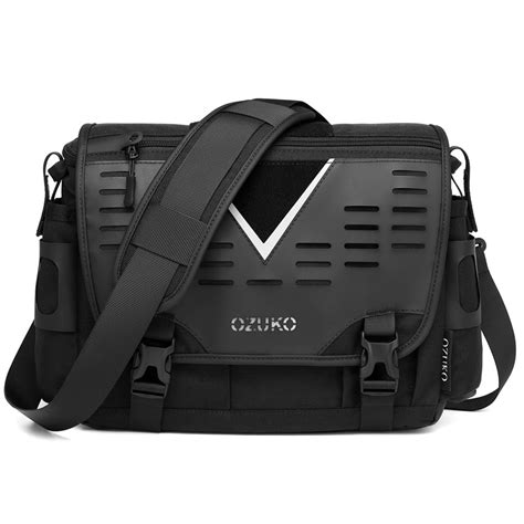 Ozuko 9483 High Quality Luxury Black Crossbody Bag Designer Fashion ...