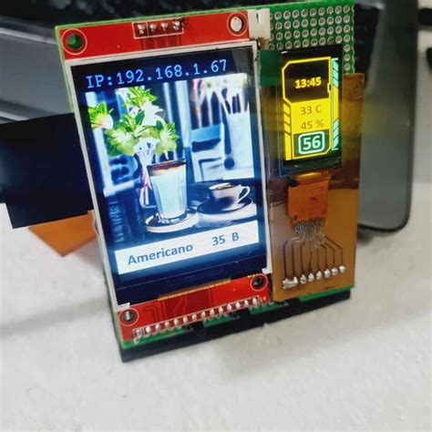 Esp32 Diy Smart Menu For Coffee Cafe