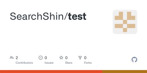GitHub SearchShin Test