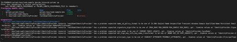 Validation Issue When Creating Saml Identity Provider Resource With