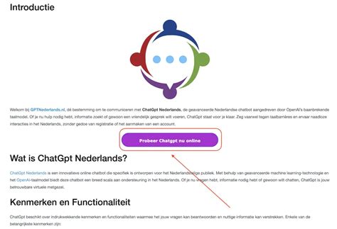 ChatGPT Nederlands Chat GPT Online Zonder Registratie GPTNederlands