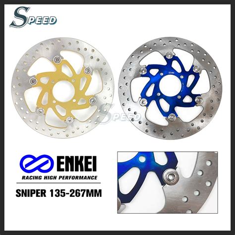 Enkei Mm Front Disc Brake Plate Rotor Sniper Sniper Split Floating Disc Brake Shopee