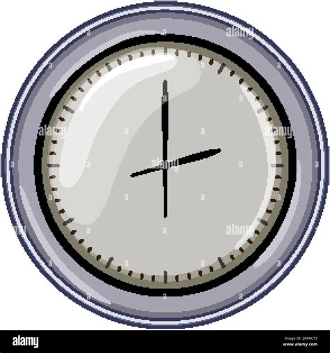 Watch Wall Clock Cartoon Vector Illustration Stock Vector Image And Art