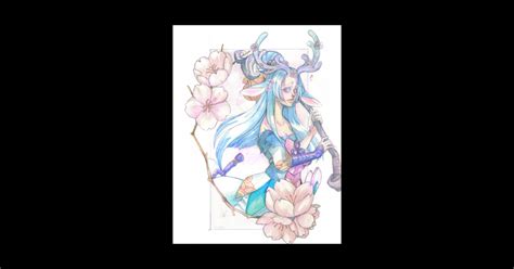 Lillia League Of Legends Sticker Teepublic