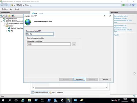 Cómo configurar un servidor FTP en IIS El Taller del Bit
