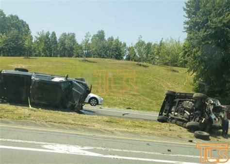 Just In Double Overturn Accident On The Gsp Photo The Lakewood Scoop