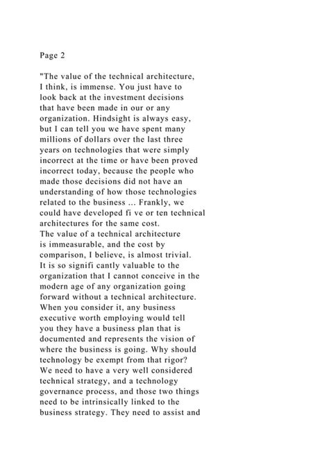 What Is An It Architecture The Technical Foundation Ofdocx