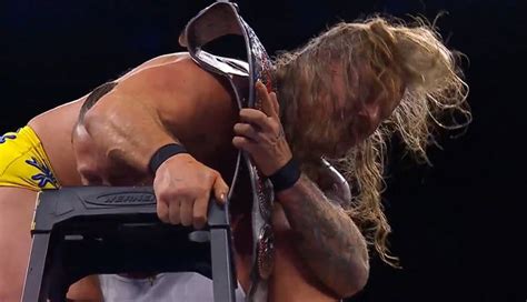 Chris Jericho Wins ROH Championship In Ladder War On AEW Dynamite Tomohiro Ishii Returns