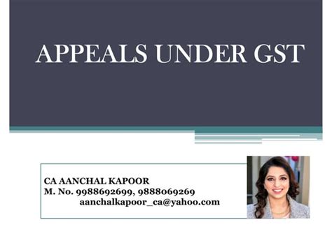 Gst Appeals Pdf