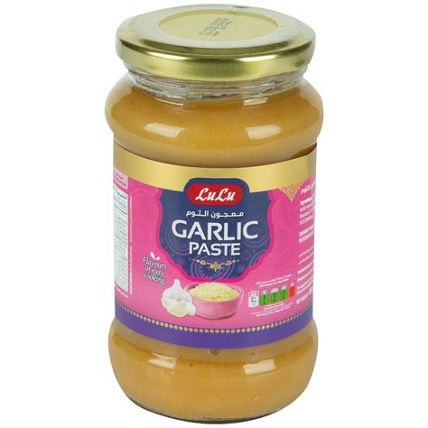 Lulu Garlic Paste 400 G Online At Best Price Lulu Bahrain