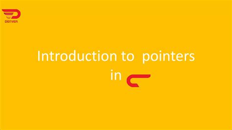 Introduction To Pointers In C Language Pptx