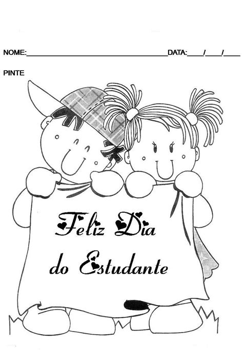 Brincando De Desenhar Etc E Tal Desenhos Para Colorir Dia Do