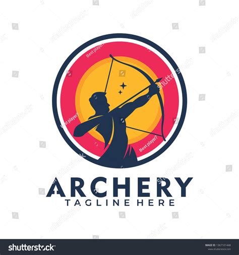Archery Logo Icon Stock Vector Royalty Free Shutterstock