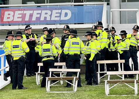 Decisive Policing Operation At The Epsom Derby Festival 2023