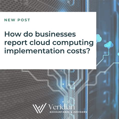 How Do Businesses Report Cloud Computing Implementation Costs