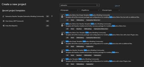 Creating A Visual Studio Project Subnautica Modding Guide