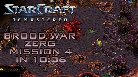 StarCraft Remastered Brood War Zerg Mission 4 The Liberation Of Korhal