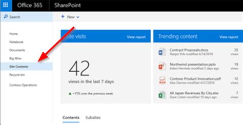 Cómo agregar un elemento web en Microsoft SharePoint
