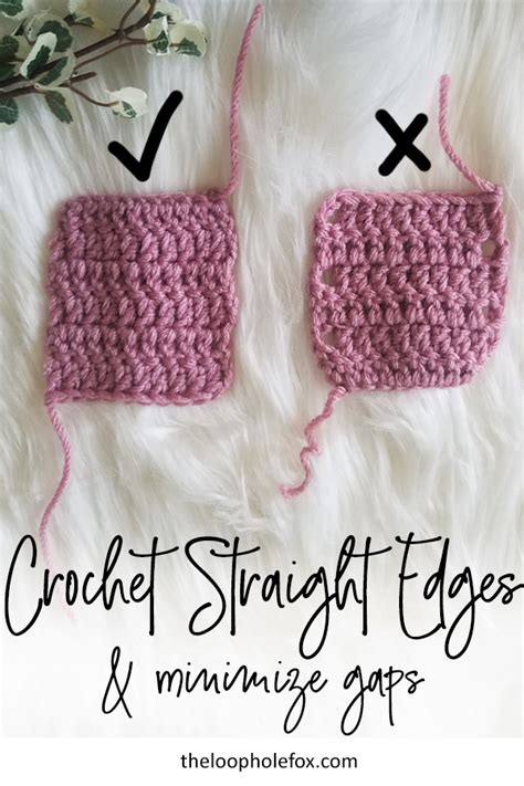 How To Crochet Straight Edges Avoid Gaps Artofit