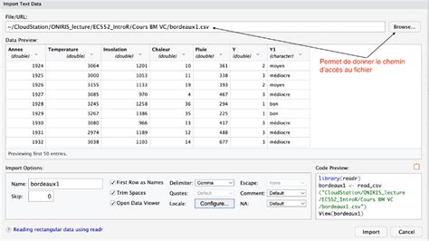 Introduction à R 3 Les Data Frames