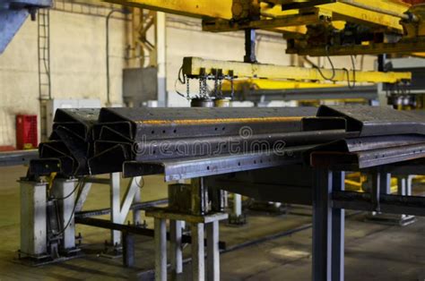 Industrial Workshop Of A Forging Plant For The Production Of Truck